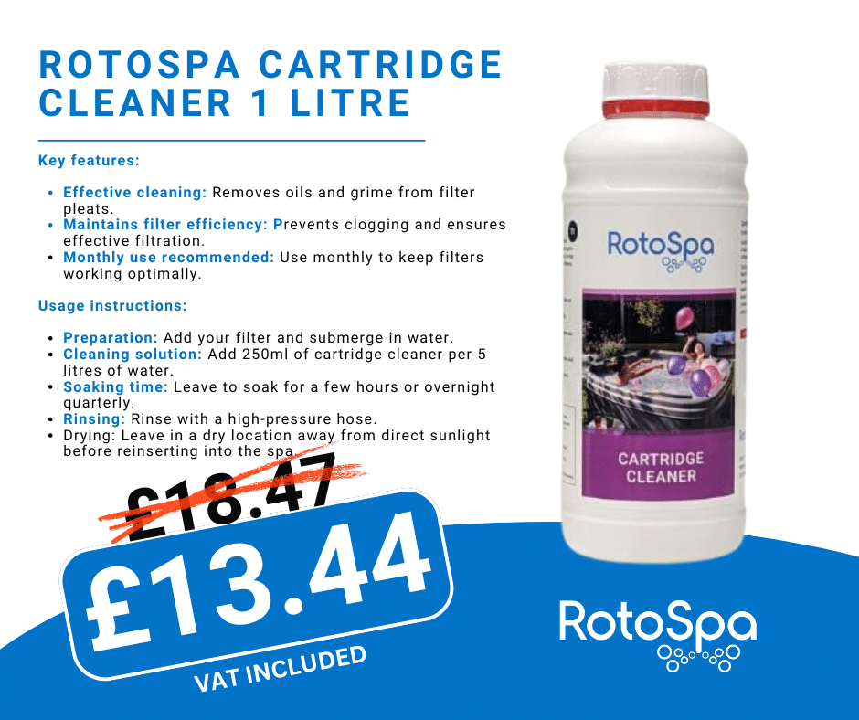1L cartridge cleaner | RotoSpa