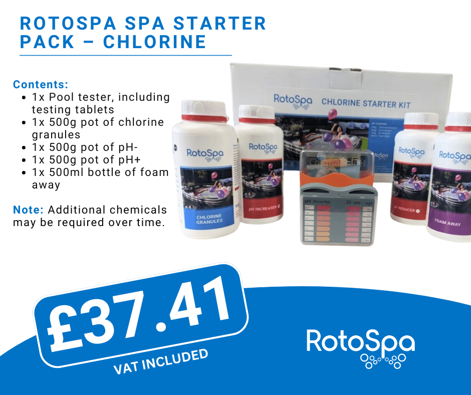 Spa starter pack – chlorine | RotoSpa