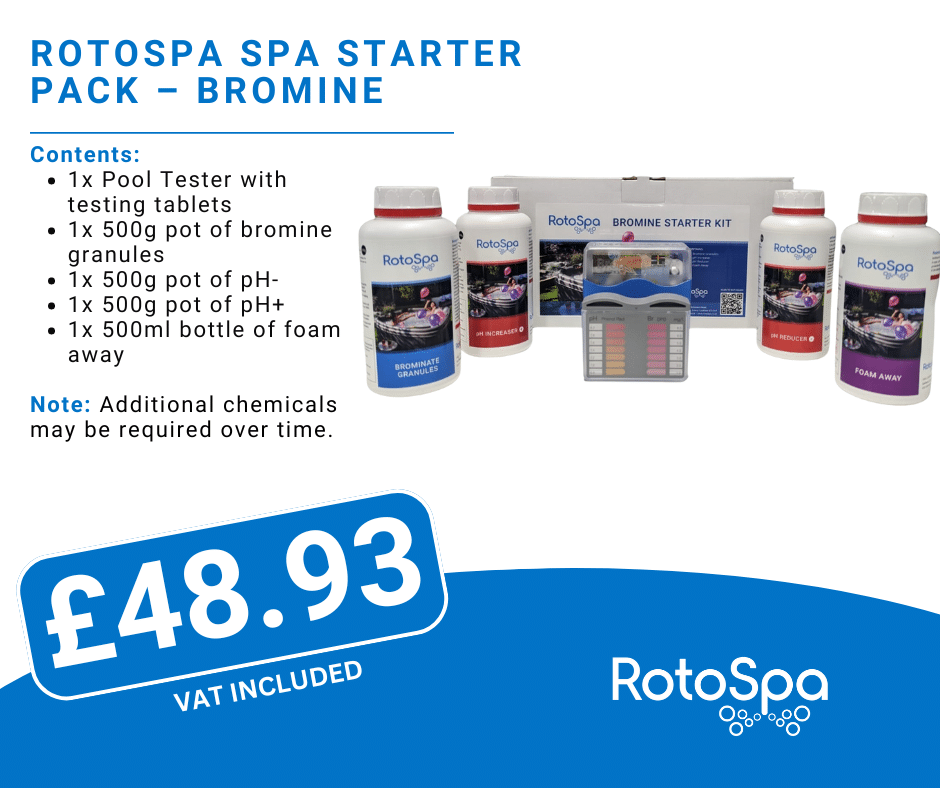 Spa starter pack – bromine | RotoSpa