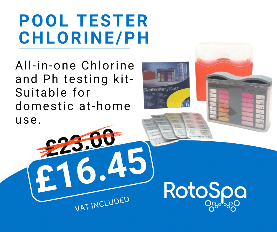 Pool tester chlorine/pH | RotoSpa
