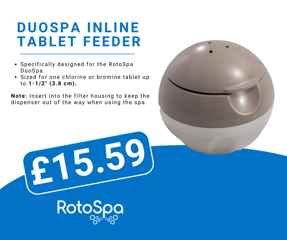 DuoSpa inline tablet feeder for hot tubs | RotoSpa