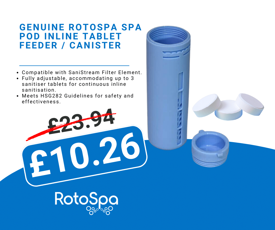 Spa Pod inline tablet feeder for hot tubs | RotoSpa
