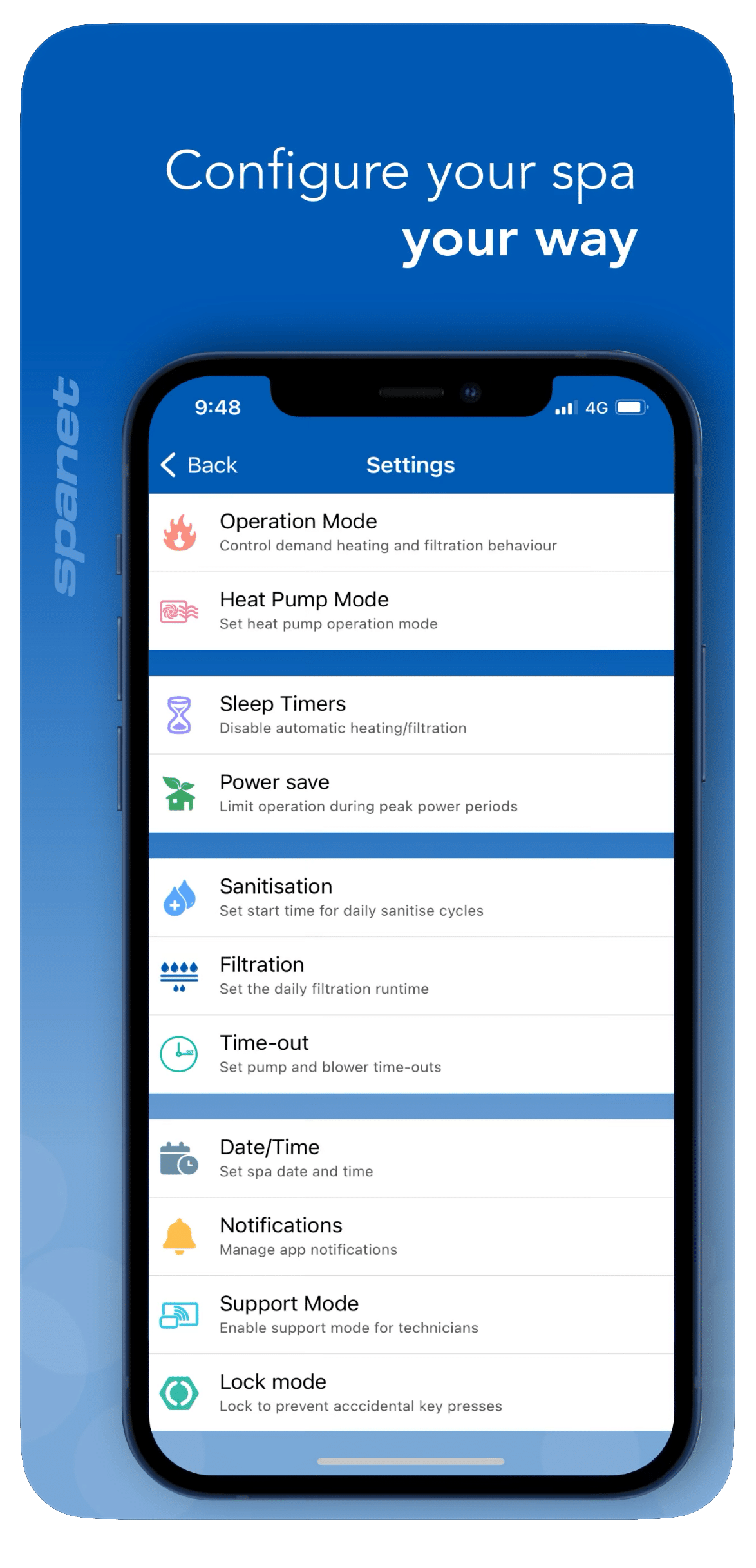 Buy SpaNet WiFi Controller | RotoSpa