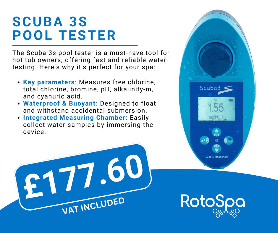 Scuba 3s pool tester | RotoSpa